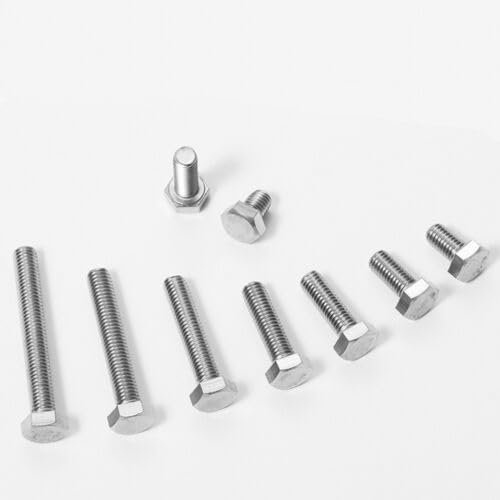 SYLIX ® M4 X 25mm Length Stainless Steel Hex Head bolt With NuT & Flat ...