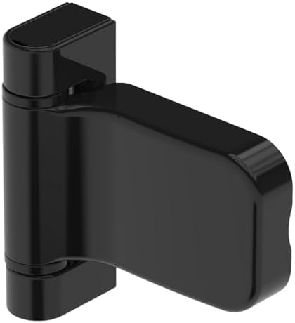 Fixrello Black Composite Door Hinge for uPVC Doors - Right-Handed ...