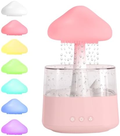 Amazon.com: Zen Raining Cloud Night Light Aromatherapy Essential Oil ...