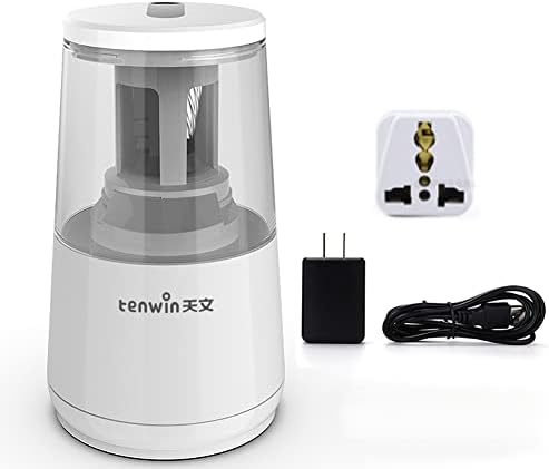 Aogwat Electric Pencil Sharpener, Portable, Battery-Powered ...
