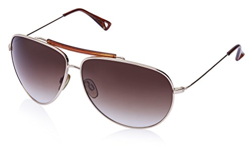Buy FCUK Aviator Sunglasses (Golden and Brown) (FCU-516) at Amazon.in