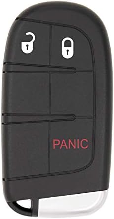 Amazon.com: 2 Key fits Jeep Compass/Trackhawk/Renegade/Fiat 500L Smart ...