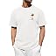 Xnova T-shirts Short Sleeve Men Summer Cotton T-Shirt Men's Printed T ...