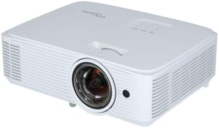Optoma W309ST data projector Short focal projector 3800 ANSI lumens DLP ...