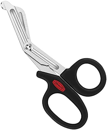 DESCO 7.5" Emergency Scissor Military Rescue Scissors Stainless Steel ...