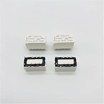 Relay 10PCS/Lot Ultra Small Signal Relay HFD3-V/5 12 24 5V 12V 24V 0.5A ...