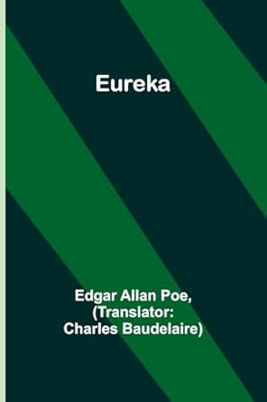 Eureka (French Edition): Poe, Edgar Allan, Baudelaire, Charles ...