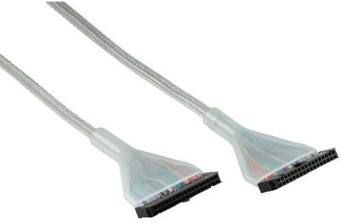 Hama Internal Floppy Disk Drive Round FDD Cable; 1 m; Fluorescent ...