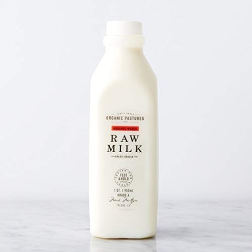 Amazon.com: Organic Pasture, Raw Whole Milk, 32 Ounce : Grocery ...