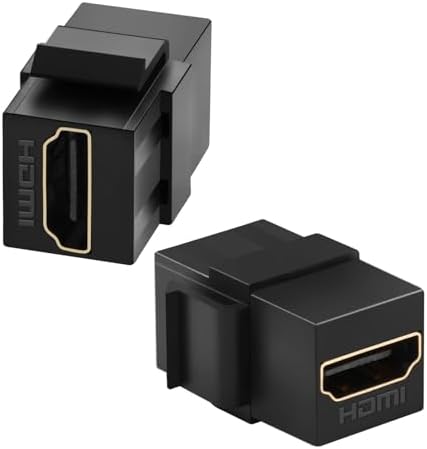 Amazon.com: QIANRENON HDMI 2.0 Keystone Jack HD Display Coupler Module ...