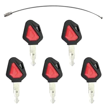 Ignition Switch Key Set for Kubota Mini Excavator, Backhoe, Track ...