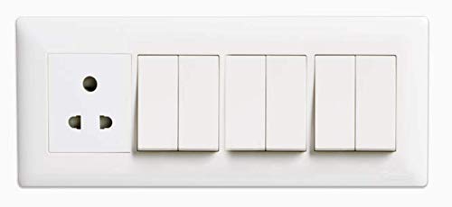 Crabtree Verona 8M Modular Cover Plate : Amazon.in: Home Improvement