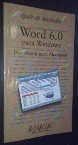 Amazon.com: Word para Windows 95 Guia de Iniciacion: 9788476148389 ...