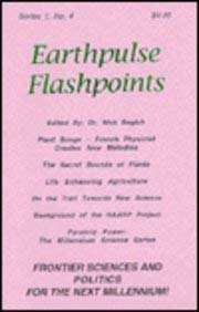 Earthpulse Flashpoints: Series One Newtext Number Four: Begich, Nick ...