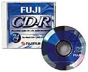 Fujifilm CDR Audio, 74 min, 650 MB CDR Audio, 74 min, 650 MB, Silber ...