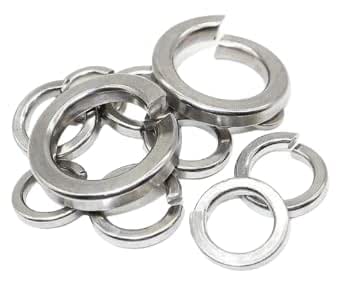 Stainless Steel Spring Washer Square Section Spring Split Lock Washer ...