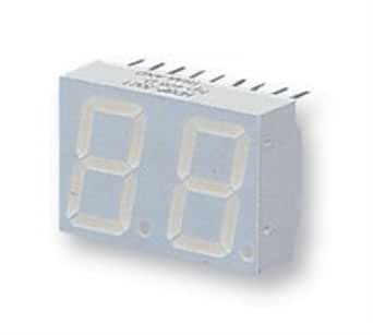 Amazon.com: AVAGO TECHNOLOGIES - HDSP-521E - DISPLAY, SEVEN SEGMENT, 14 ...