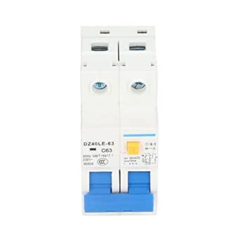 Asixxsix RCD 30mA Self-extinguishing Panel Mount Circuit Breaker for ...