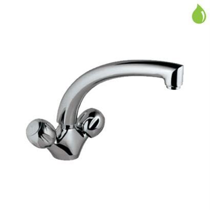Jaquar Clarion Brass Sink Mixer with Extended Spout (Chrome) : Amazon ...