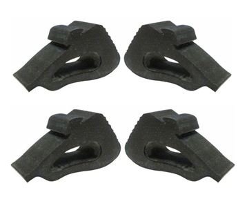 Amazon.com: 1982-1992 Hood Side Rubber Bumper Stoppers (4 Piece Set ...