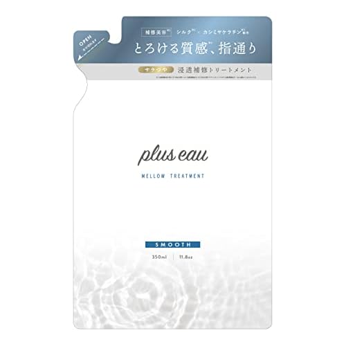 Amazon | plus eau (プリュスオー) メロウトリートメント スムース 詰替え用 350ml レフィル 単品 ホワイトフローラル&ペアーの香り | plus eau(プリュスオー ...