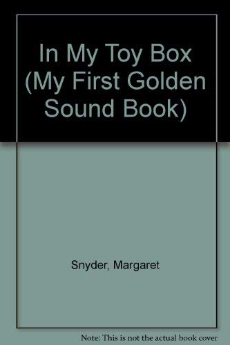 Amazon.co.jp: In My Toy Box st Snd Bk (My First Sound Book) : Golden ...