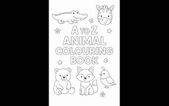 Animals A to Z : Colour the animal and trace the world eBook : World ...