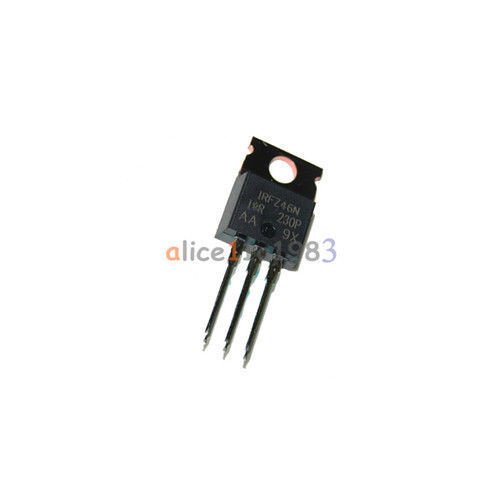 Generic 5PCS IRFZ46 IRFZ46N TO-220 N-Channel 53A 55V Transistor MOSFET ...
