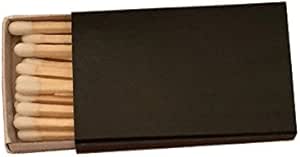Amazon.com: Party Favors Company 50 Plain Black Matchboxes with Matches ...