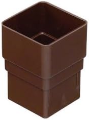 Marley Square downpipe Socket Plain RLE11w 65mm system WHITE – BigaMart