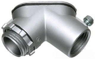 Arlington 9100 Die Cast Zinc 90 Degree Pulling Elbow with Cover and ...