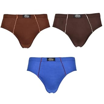 Buy ESSA New Classic Mens Solid Cotton Brief's/Panties Innerwear Pack ...