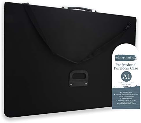 ARTISTIK Professional A1 Portfolio Case | Weather Resistant Art Folder ...