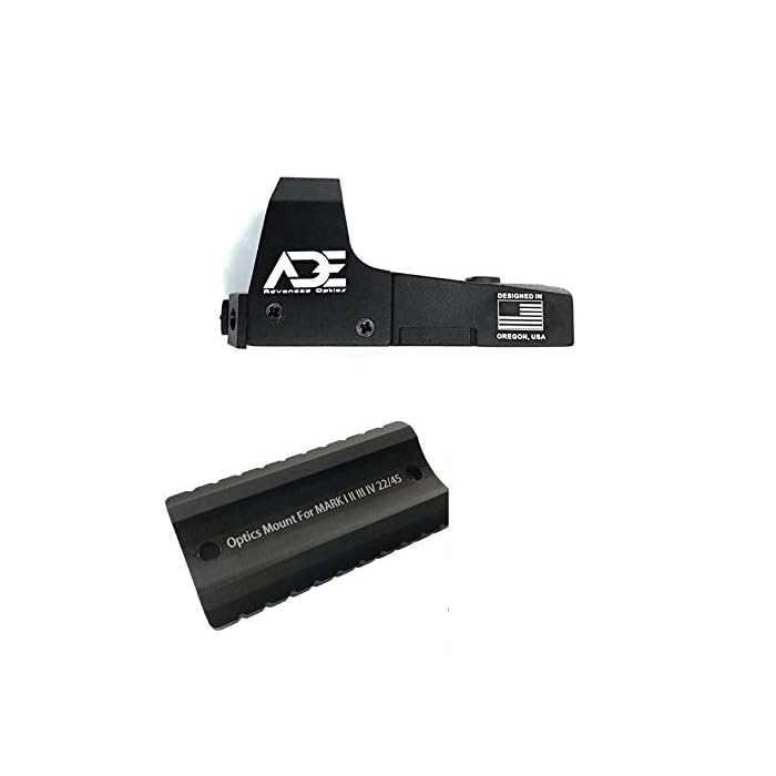 Buy Ade Advanced Optics RD3-006 Green Dot Reflex Sight+ Optic Mounting ...