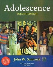 Adolescence By John W Santrock ( 12Th Edition ) (English) : John W ...