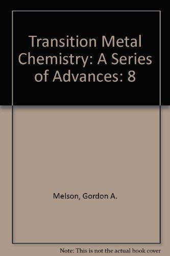 Amazon.com: Transition Metal Chemistry: A Series of Advances ...