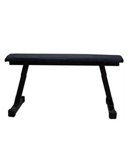 SPANCO Heavy Duty Flat Foldable Weightlifting Bench (360 kg Holding ...