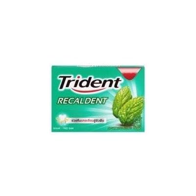 Trident Recaldent Spearmint Chewing Gum - Sugar Free Nepal | Ubuy