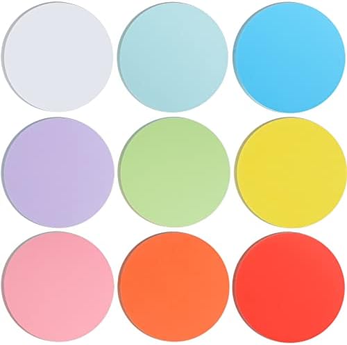 Amazon.com: 600 Pcs 2 Inch Round Cutouts Paper Circles Assorted Color ...