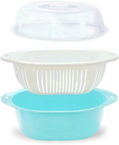 Amazon.com: Kitchen Spaces Colander Bin, Produce Saver, Fridge ...