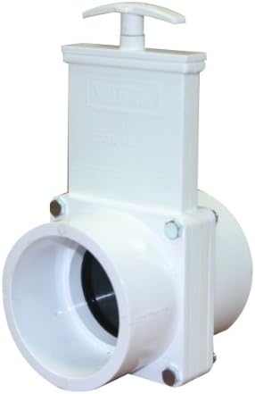 Amazon.com: Midline Valve PVC Ball Valve Red Handle Water Shut-Off 3 in ...