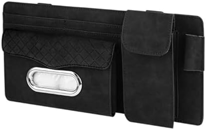 Amazon.com: MiOYOOW Car Sun Visor Organizer, Visor Tissue Holder ...