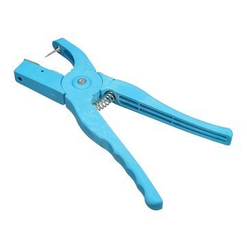 3NH® Pack of 1 Stainless Steel Ear Tag Puncher Pliers Blue Animal Ear ...