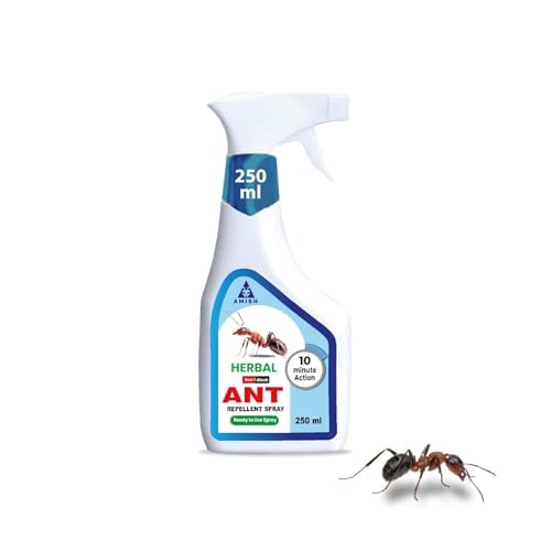 Amish Herbal Ant Spray 250ml Pack-1|10 Minutes Formula |Removes Entire ...