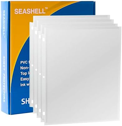 Amazon.com : FLEXOFFICE 200 Pack, 8.5 x11 Clear Sheet Protectors, Non ...