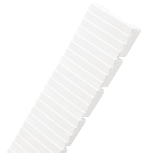 YUENPUN 100 PCS White Plastic Wedges Shims, Furniture Leveling Wedges ...