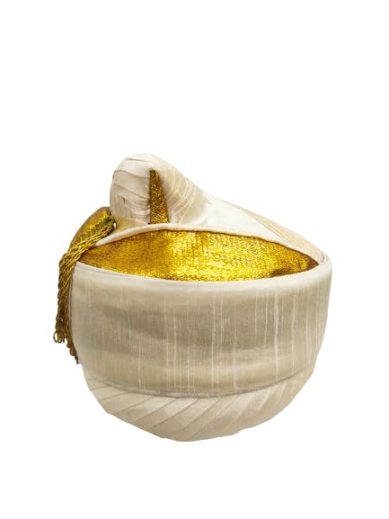 PRIYAKANT SAFAWALA Traditional Handstitch Ready To Wear Off White ...