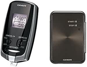 Amazon | CARMATEプッシュスタート車用車内温度センサー搭載エンジンスターターTE-W73PSB+スマートフォン用タッチスタートルーターTE-BT2セット | エンジンスターター ...