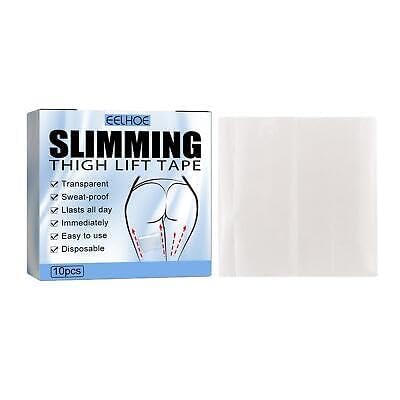 CLOSAL® 10Pcs Invisible Leg Lift Stickers Latex Free Thigh Shaping ...