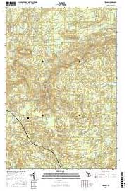 Amazon.com : Herman, Michigan topo map by East View Geospatial, 1:24: ...